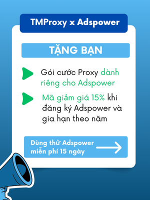 TMProxy - Mua Proxy ip v4, ip v6 Việt Nam giá rẻ, uy tín
